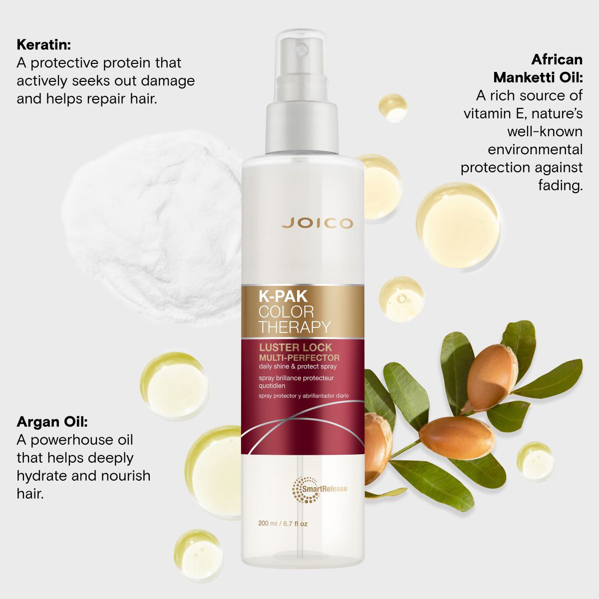 Joico K-PAK Color Therapy Luster Lock Multi-Perfector Daily Shine ...
